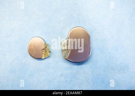 pacemaker scar on a male aged 45 Stock Photo - Alamy