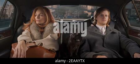 FRENCH EXIT, from left: Michelle Pfeiffer, Lucas Hedges, 2020. © Sony ...
