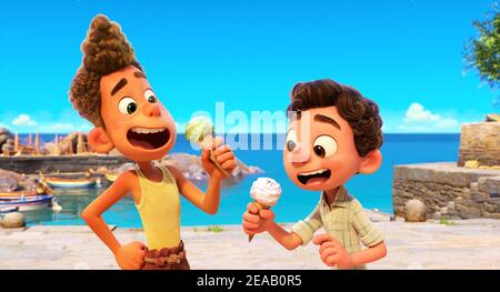 LUCA, from left: Luca, Alberto, 2021. © Disney /Courtesy Everett ...