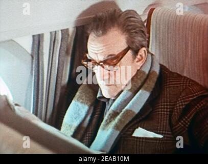 Portrait of film director Luchino Visconti Stock Photo - Alamy