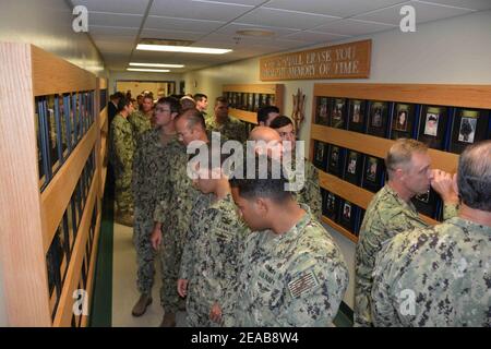 NAVSCIATTS Honors Fallen Brothers 161013 Stock Photo - Alamy