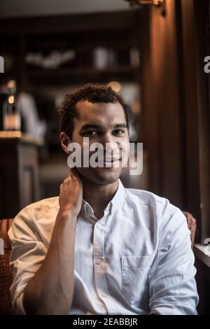 Theme Park before their private gig at Soho House in London Stock Photo ...