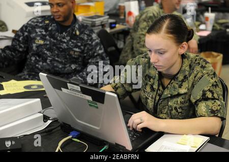 NECC and NCG2 conduct CPX-ULTRA 130410 Stock Photo - Alamy