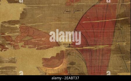 Nestorian painting of Jesus Christ (detail 3 Stock Photo - Alamy