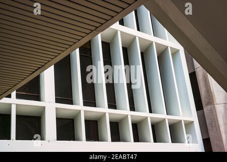 Details of the exterior architecture of The Stephen P. Clark Government ...