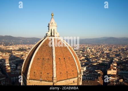 The dome of the Santa Maria del Fiore Cathedral, Florence, Tuscany ...
