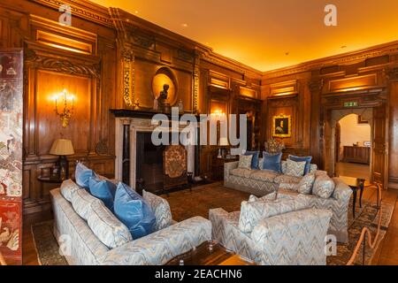 England, Kent, Leeds Castle, The Thorpe Hall Drawing Room *** Local ...
