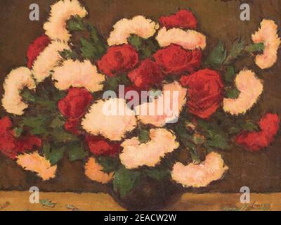 Nicolae Tonitza Vas cu flori01 Stock Photo - Alamy