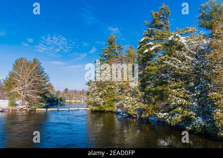 Elliot Falls Conservation Area Gull River Norland Haliburton County ...