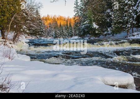 Furnace Falls Conservation Area Irondale Kinmount Ontario Canada Stock ...