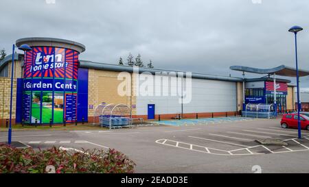 Mold, Flintshire; UK: Jan 28, 2021: Boots the Chemists have special ...