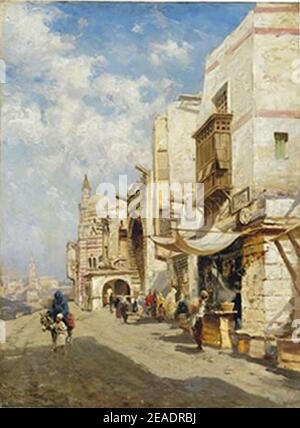 Nikolay Makovsky Cairo 1877 Stock Photo - Alamy