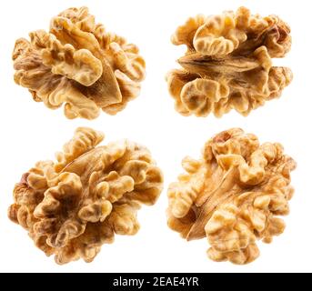 Fresh walnuts without shell as a background Stock Photo - Alamy