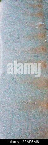 Rusty color streaks rust on metal fence surface view old texture ...