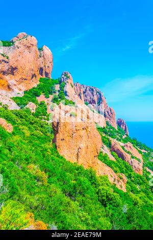 Pic du Cap Roux at Esterel Massif in France Stock Photo - Alamy