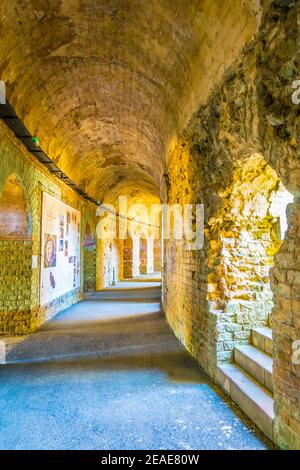 Ruin of a Roman arena in Frejus, southern France Stock Photo - Alamy