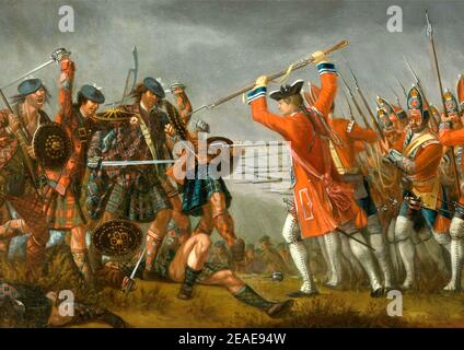 The Battle of Culloden - An incident in the rebellion of 1745 ...