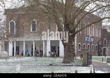 The Holy Trinity Church Clapham Common London UK Stock Photo - Alamy