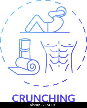 Crunching concept icon Stock Vector Image & Art - Alamy