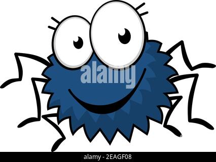 A vector cartoon illustration of scary and spiky alien monsters Stock ...