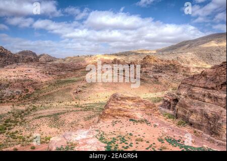 Umm Sayhoun village near Petra, Jordan Stock Photo - Alamy