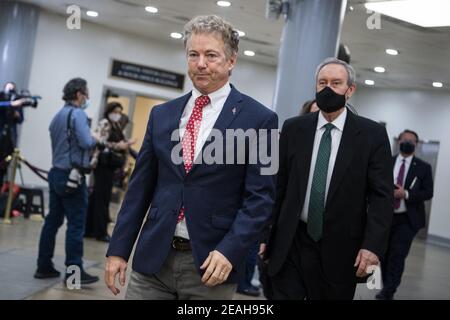 Sen. Rand Paul (R-Ky.) is seen in an elevator at the U.S. Capitol March ...