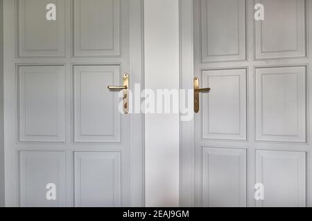 Bedroom Door Left Ajar Stock Photo - Alamy