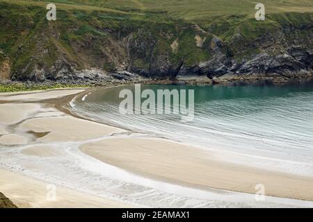 Wild Atlantic Way Malin Beg Silver Beach Stock Photo - Alamy