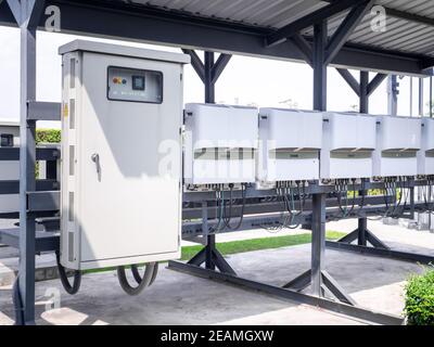 Outdoor electric control box. Circuit controller box. Electric control ...