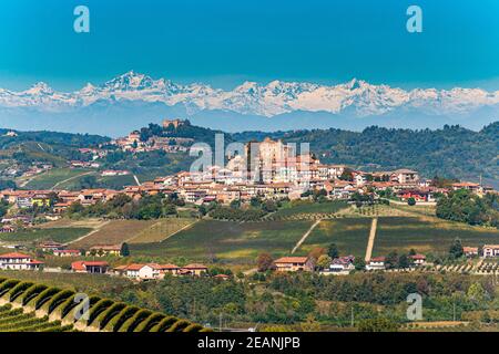 Vineyards of Piedmont, Italy Stock Photo - Alamy