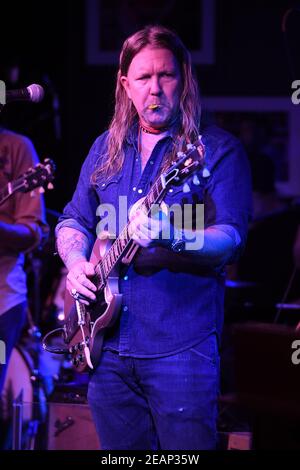 Devon Allman with The Allman Betts Band performs at Buckhead Theatre on ...