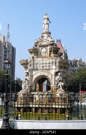 Flora Fountain ; Hutatma Chowk ; Historical landmark ; Churchgate ...