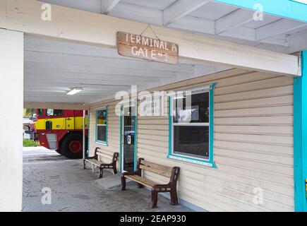 Empty Little Cayman, Cayman Islands, Caribbean, Edward Bodden Airfield ...