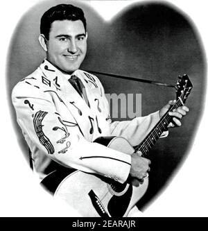 WEBB PIERCE (1921-1991) American Country singer about 1973 Stock Photo ...