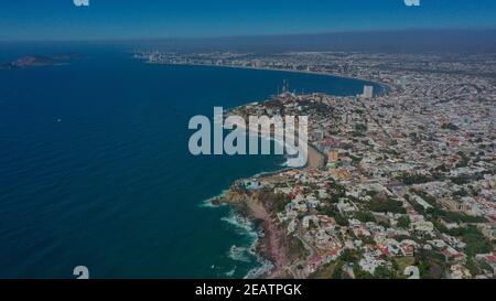Panoramic view of Mazatlan, Mexico Stock Photo - Alamy