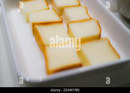 French toast of the cooking process Stock Photo - Alamy