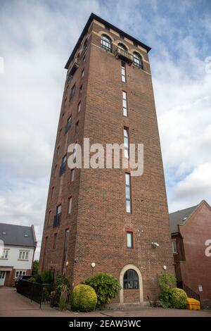 A general view of Shenley Tower in Radlett, Hertfordshire Stock Photo ...