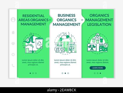 Green initiatives vector infographic template Stock Vector Image & Art ...