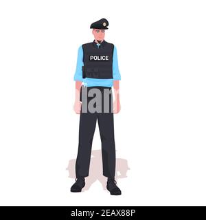 policeman in tactical gear riot police officer standing pose protesters ...