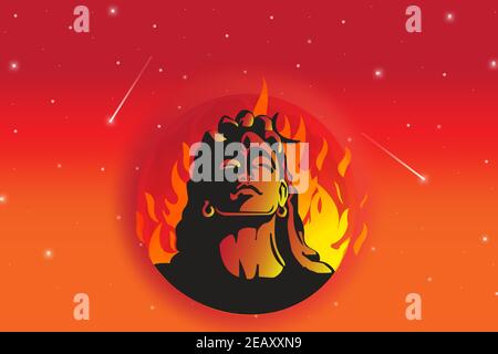 Happy maha Shivratri, a Hindu festival celebrated of lord shiva night ...