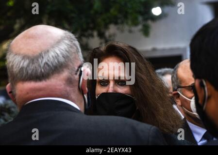 Beirut, Lebanon, 11 February 2021. British Ambassador to Lebanon ...