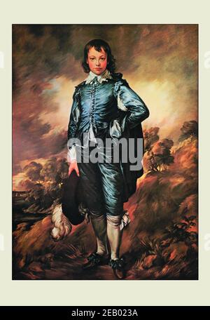 The Blue Boy, 1770, oil painting, Thomas Gainsborough, National Gallery ...