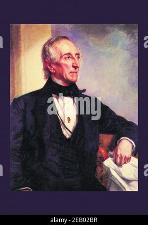 John Tyler 1859 Stock Photo - Alamy