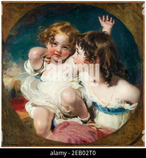 The Calmady Children ( Emily and Laura Anne ) Sir Thomas Lawrence 1769 ...
