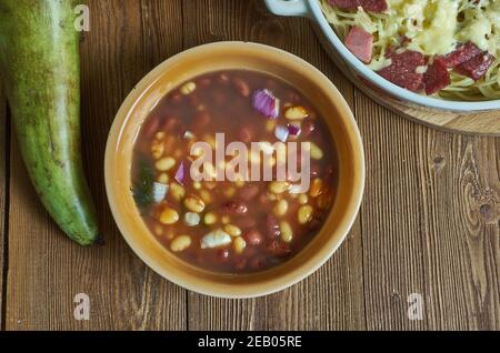 Ghanaian Red-red stew - wonderful dish of beans with tomatoes and a ...