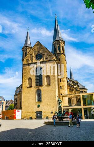 BONN, GERMANY, AUGUST 12, 2018: Holy Name of Jesus Church in the city centre of Bonn, Germany ...