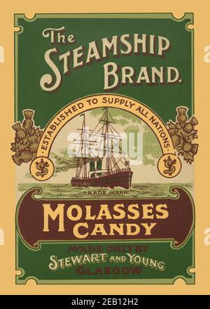 Vintage molasses box Stock Photo - Alamy
