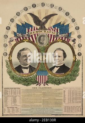 National Republican chart 1876 Stock Photo - Alamy