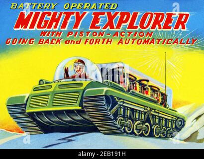 Mighty Explorer with Piston Action Stock Photo - Alamy