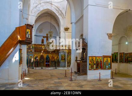 St Barnabas Monastery (Apostolos Varnavas Monastery) in Turkish Cyprus ...